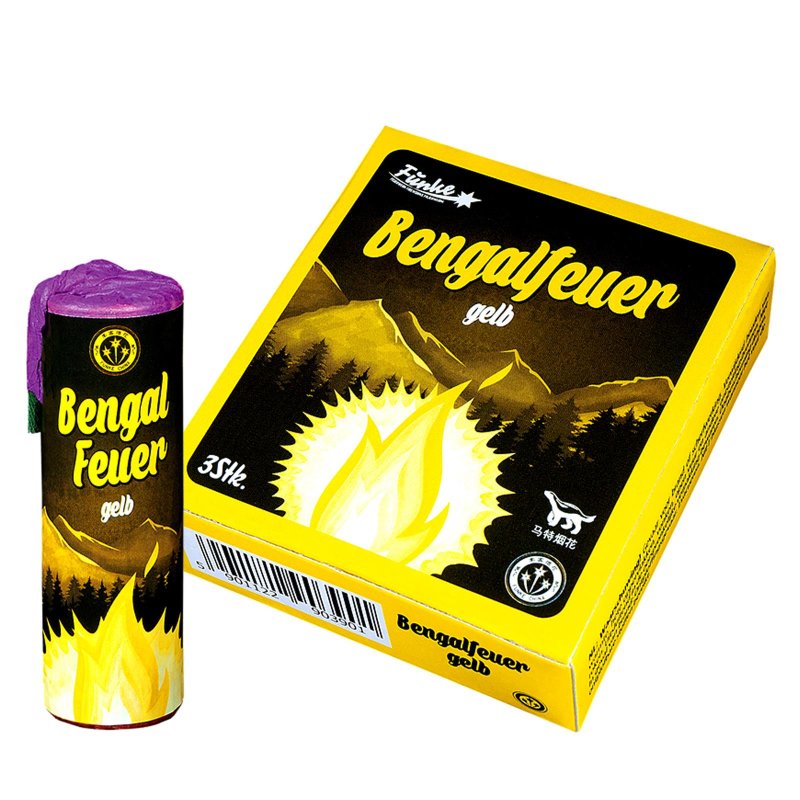 Bengalfeuer Gelb Funke Vuurwerk | Fireworxxx Emmerich am Rhein - Fire ...
