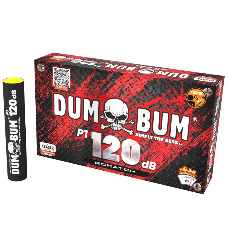 DumBum Scratch Head 120DB P1 Schallerzeuger Klasek Vuurwerk Cake | Fi ...