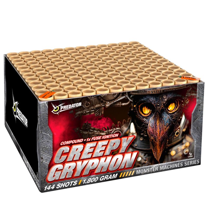 Creepy Gryphon Predator Vuurwerk Compound Cake - Fireworxxx Emmerich ...